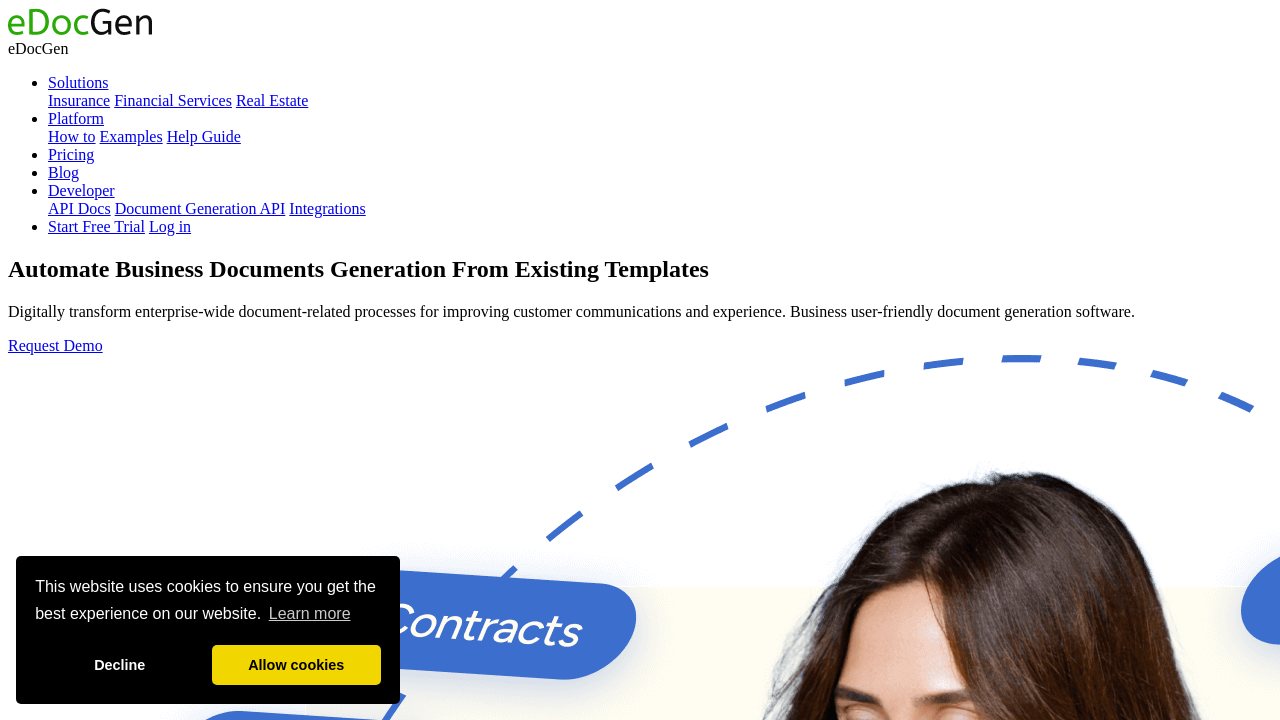 PDF and Word Document Generator